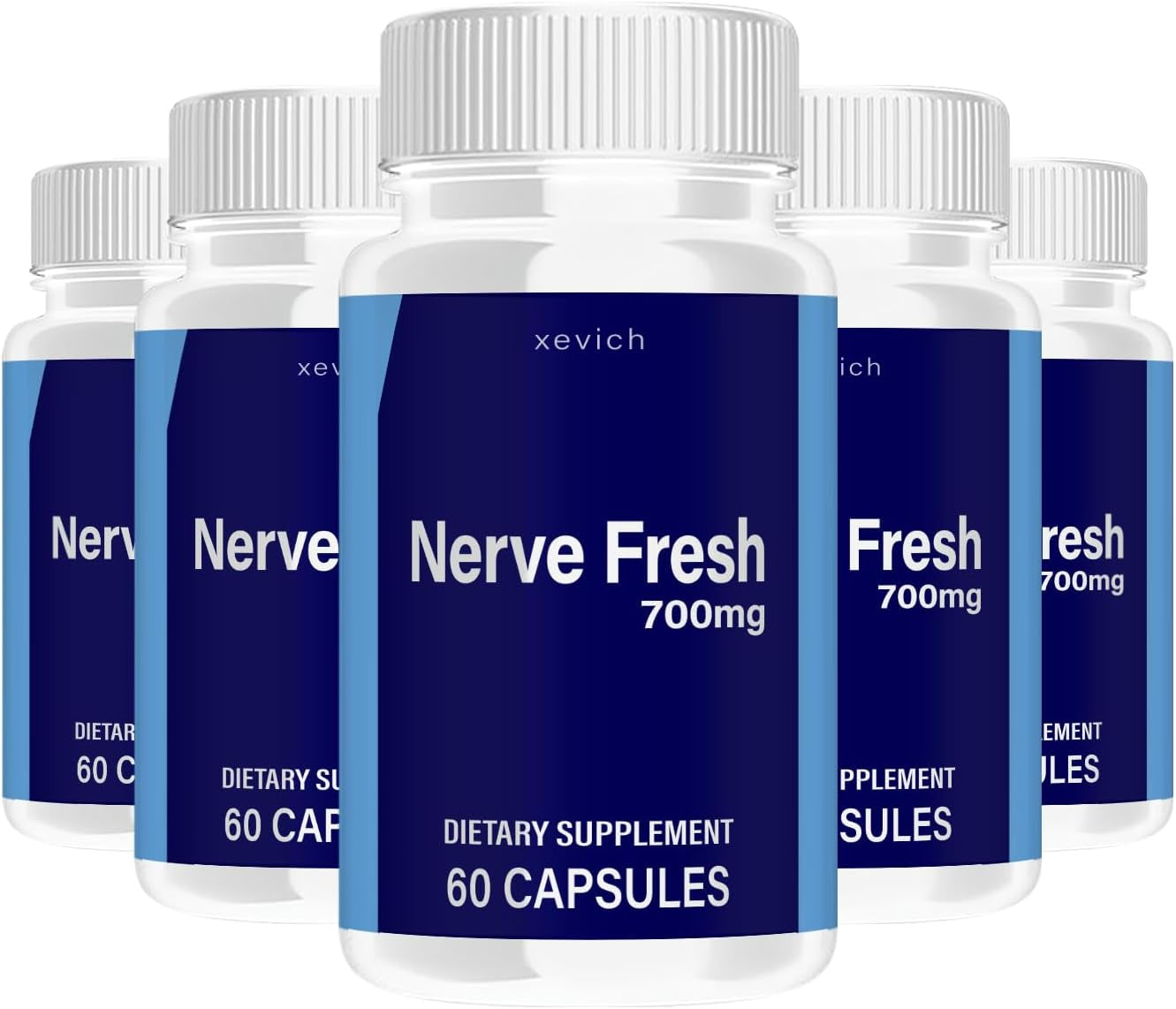 Nerve Fresh - Nerve Fresh Neuro Capsules (5 Pack, 300 Capsules ...