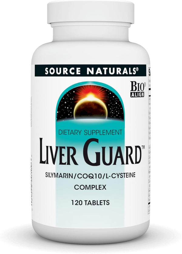Source Naturals Liver Guard, with Silymarin, Coq10, L-Cysteine Complex ...