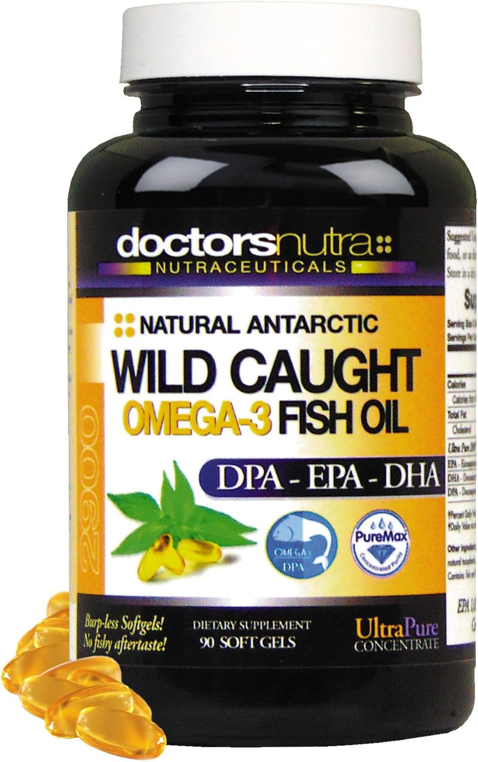 Natural Wild Caught Omega 3 DPA-EPA-DHA Fish Oil - 90 Softgel – SuppsWorld