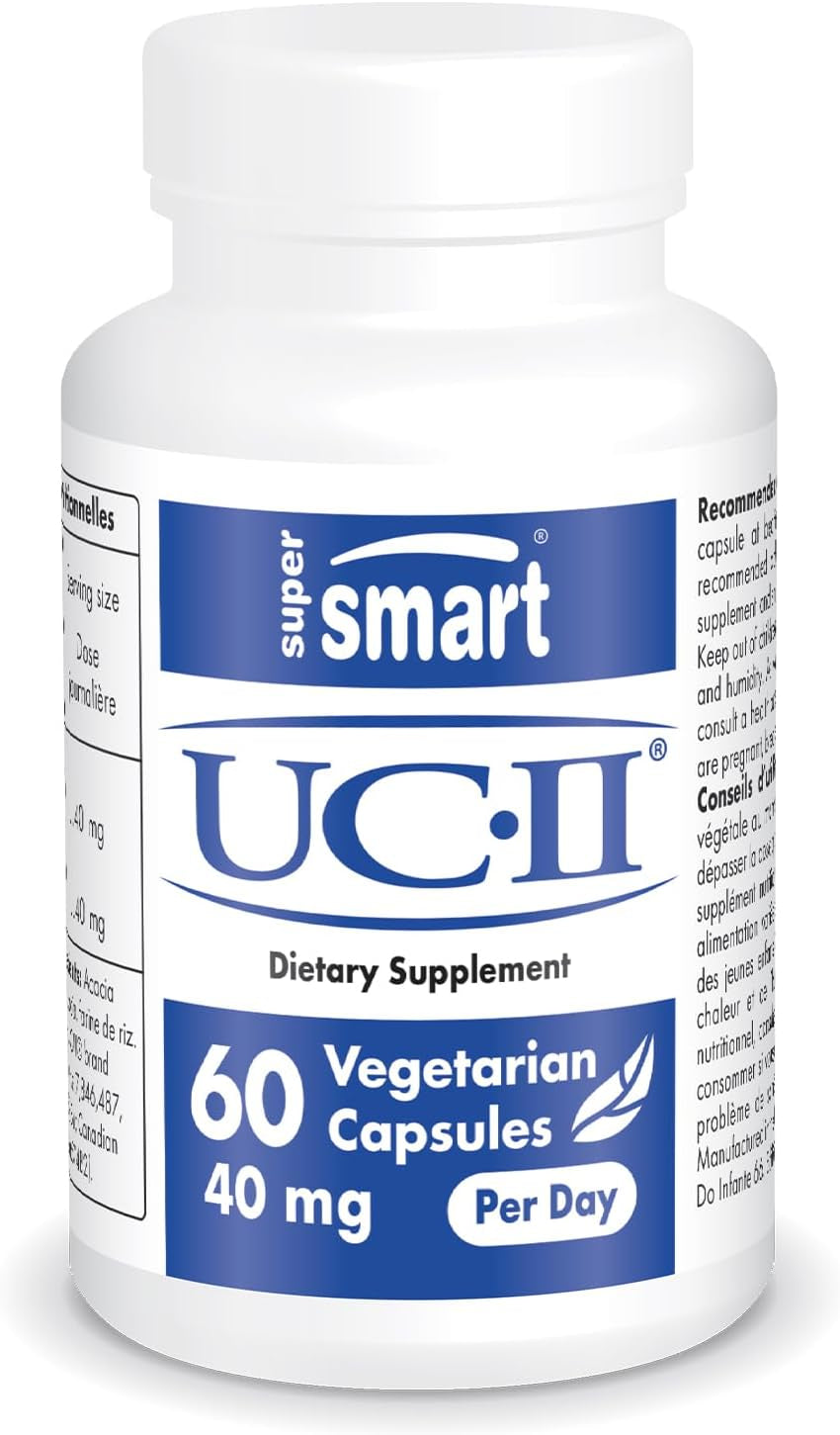 Supersmart - UC II Supplement 40Mg per Day (Premium Collagen) - Undena ...