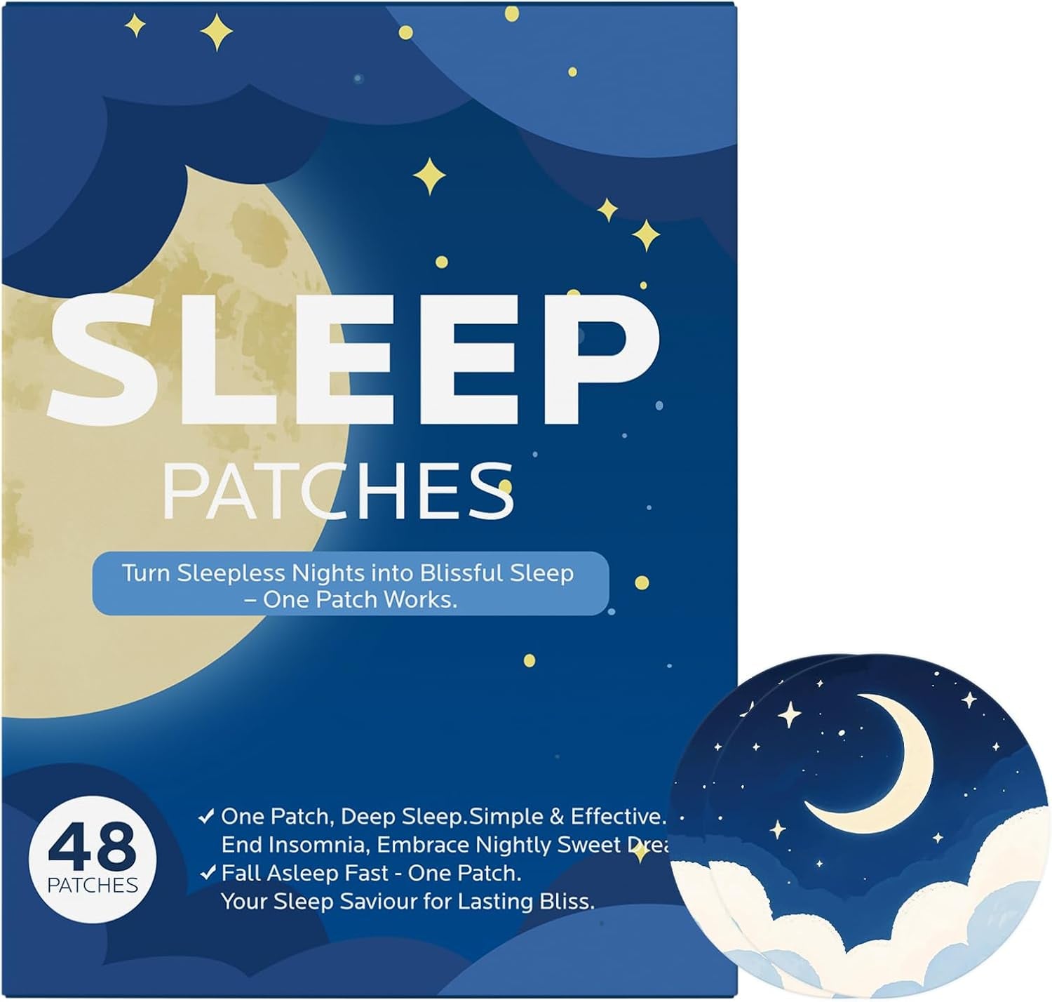Sleep Patches for Adults Extra Strength: All Natural Plant Ingredients ...