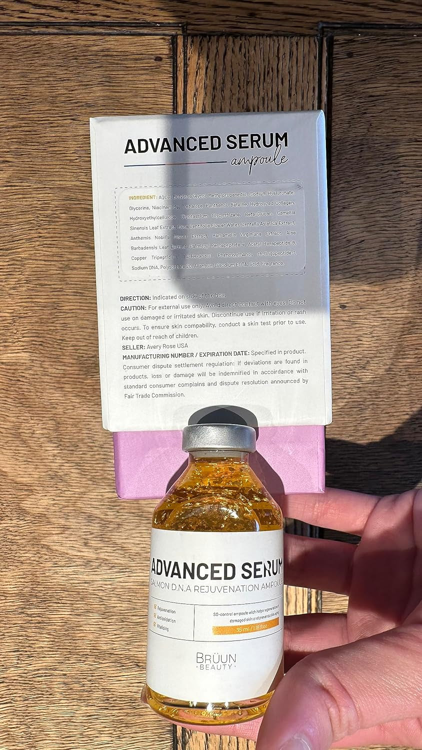 BRÜUN SD - Control Salmon DNA Ampoule - Micro Needling Korean Serum Bo ...