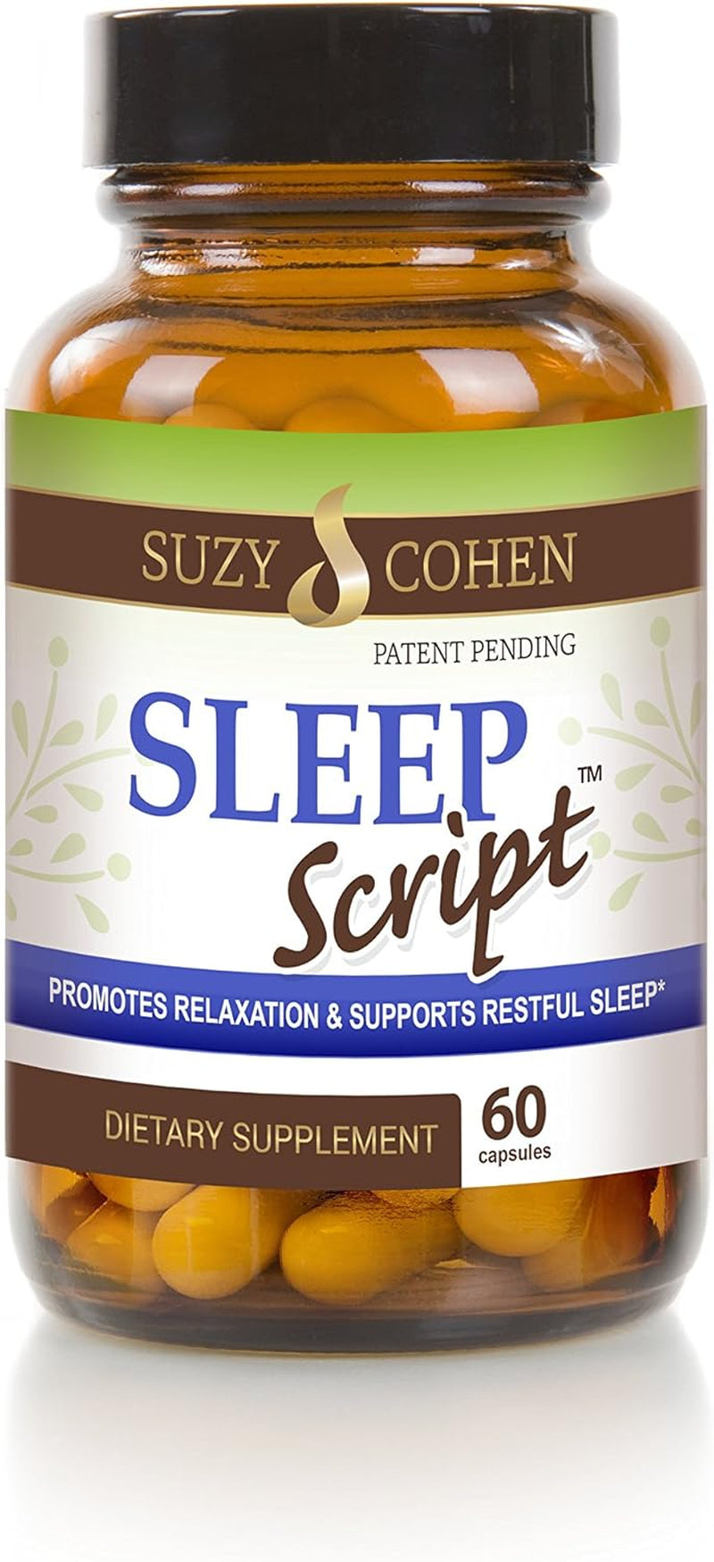 Suzy Cohen Sleep Script with Melatonin - Botanical Sleep and Relaxatio ...