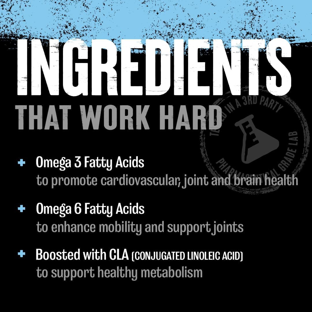 Advanced Omega Essential Fatty Acids - High Potency 3500Mg Omega 3 & O ...