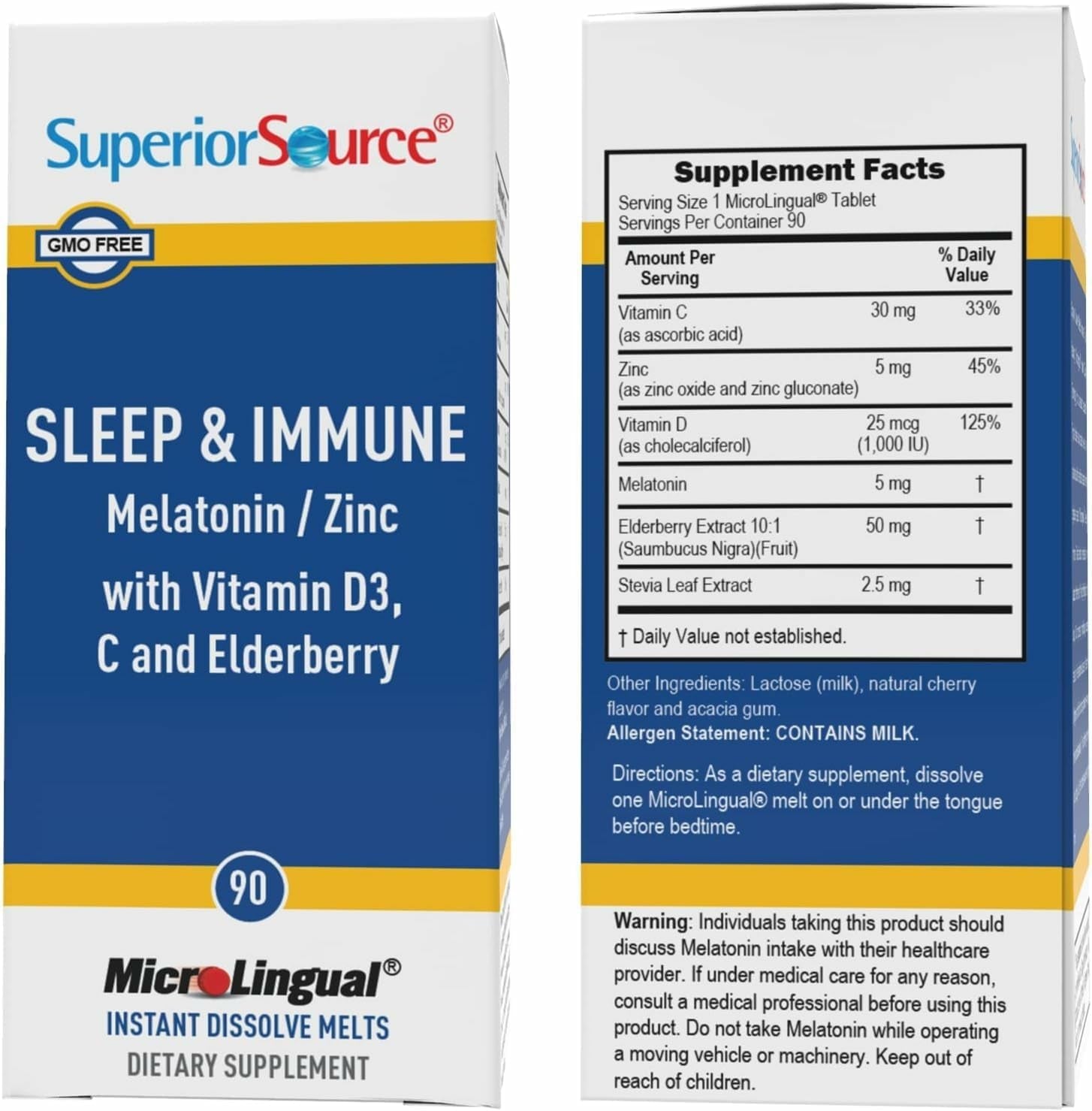 Superior Source Sleep & Immune - Health Supplement - Supports Immune S ...