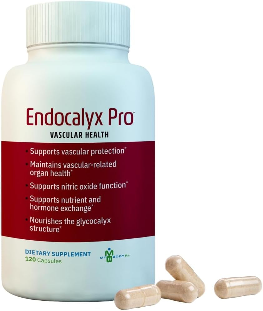 Endocalyx Pro - Vascular & Microcirculation Health Supplement 120 Caps ...