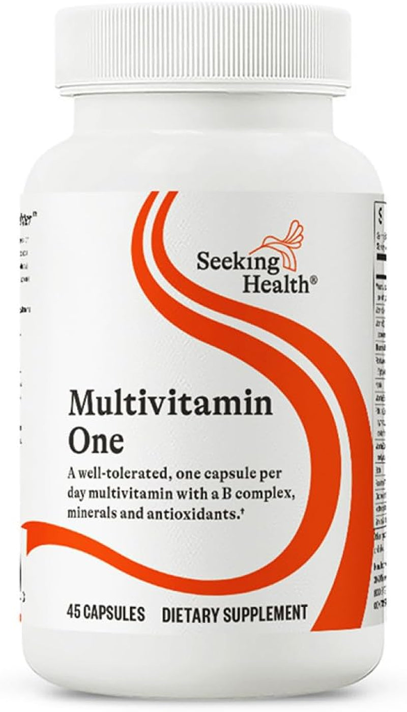 Seeking Health Multivitamin One, 1 a Day Multivitamin Supplement for A ...