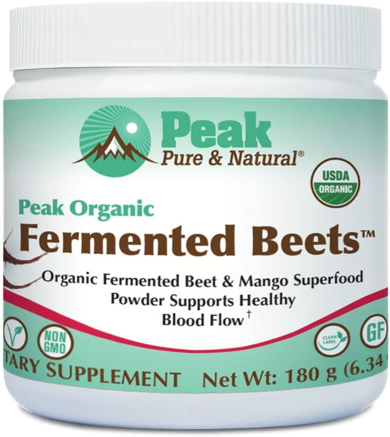 Peak Pure & Natural Peak Organic Fermented Beets - Organic Fermented B ...