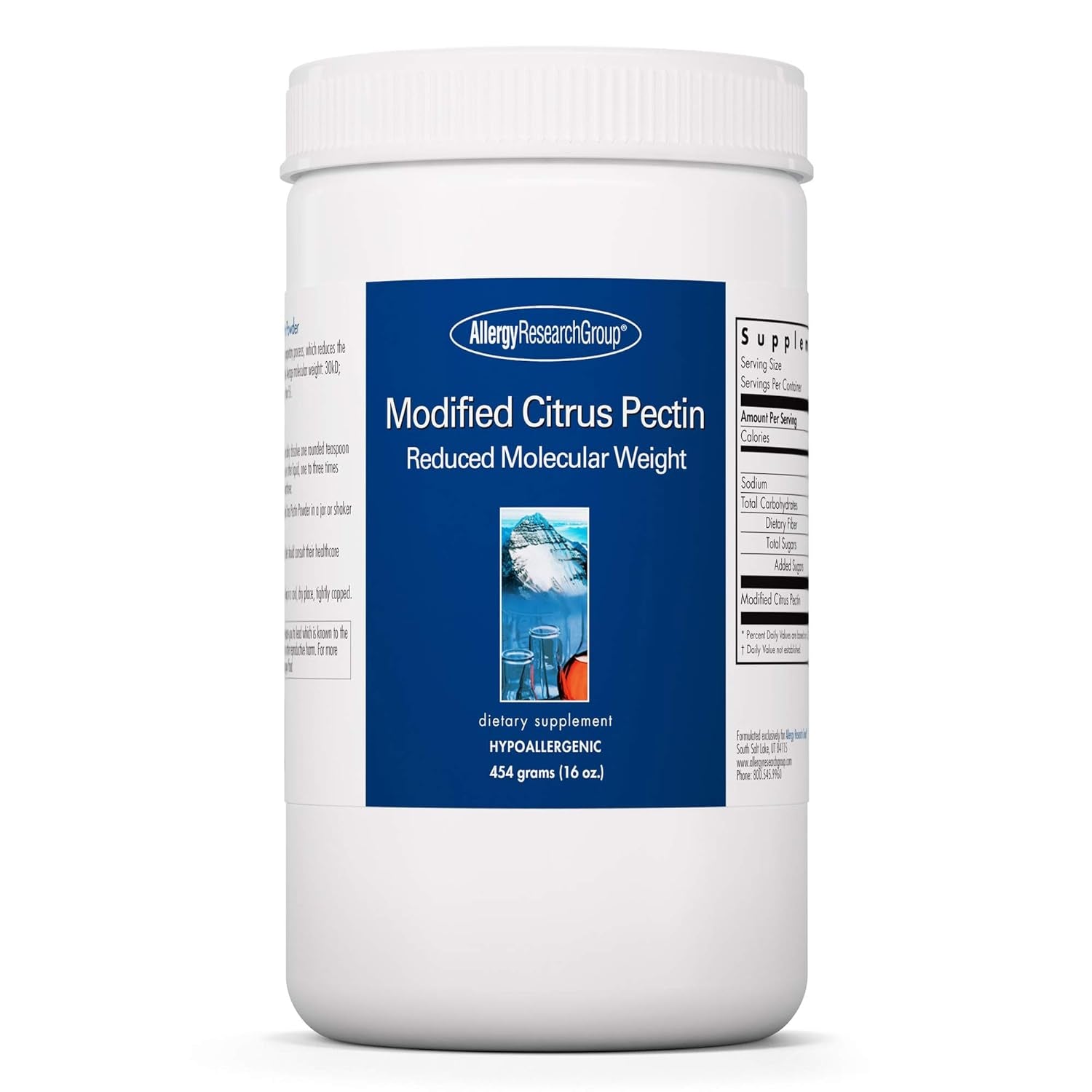 Allergy Research Group - Modified Citrus Pectin Powder - Low Molecular ...