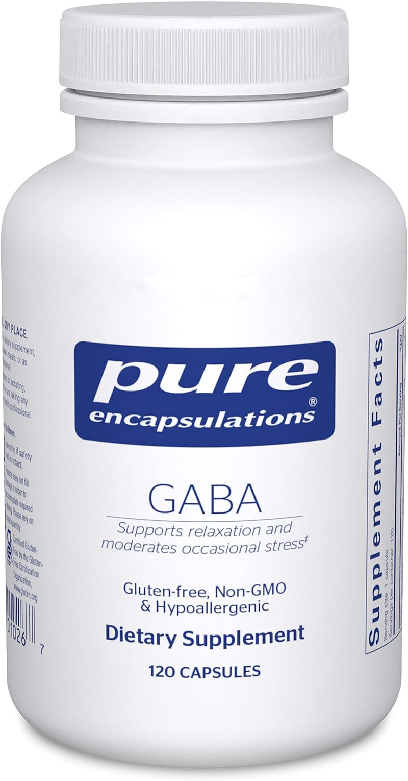 GABA - Supplement to Support Relaxation & Moderation of Occasional Str ...