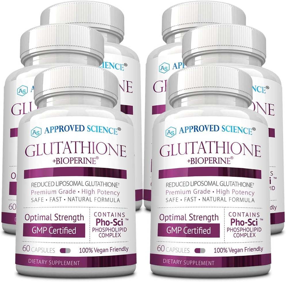 Approved Science® Glutathione - Glutathione 500 Mg - Phospholipid Comp ...