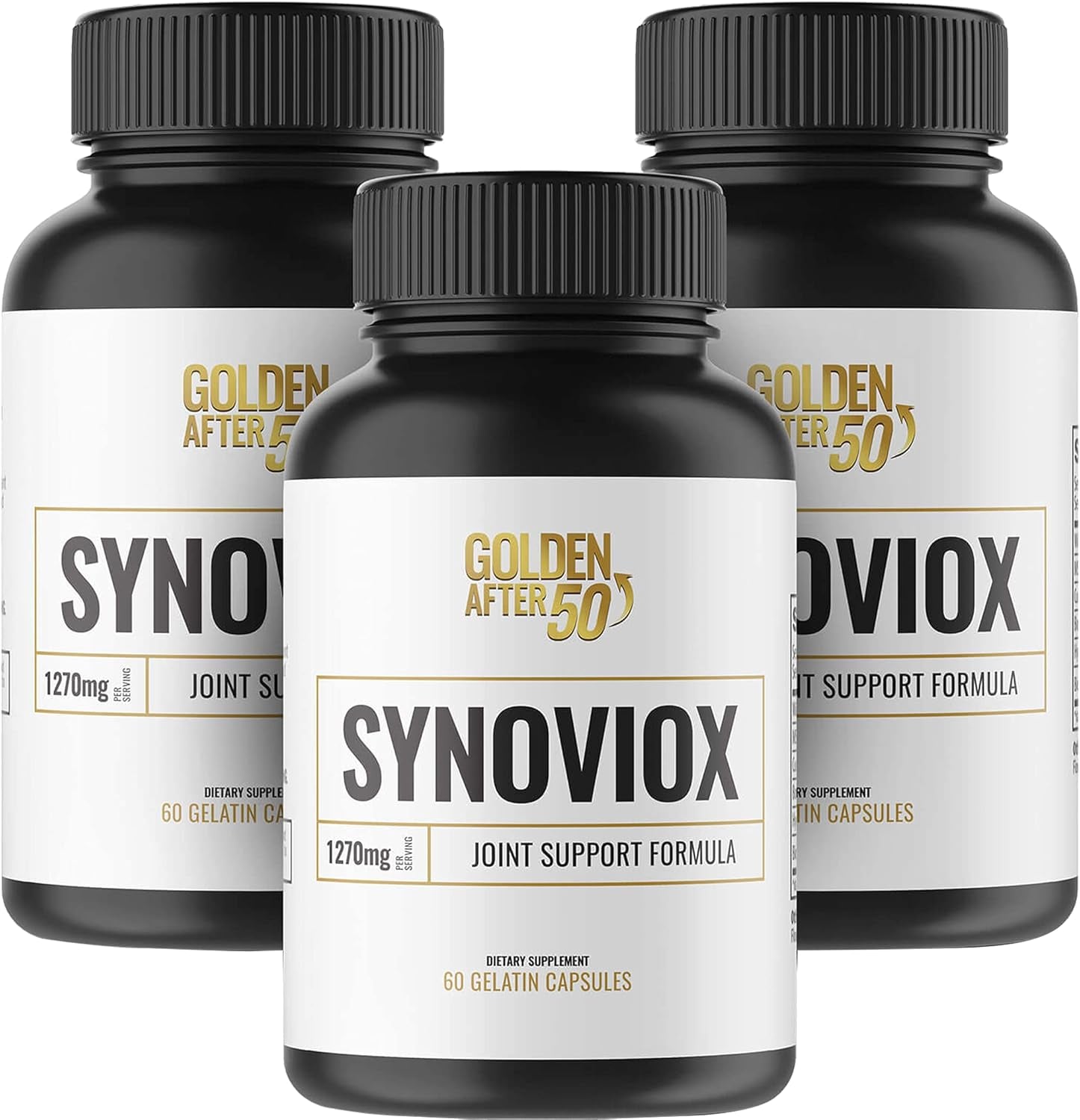 Synoviox - 1270Mg Joint Support Supplement - 3 Bottles - Supports Join ...