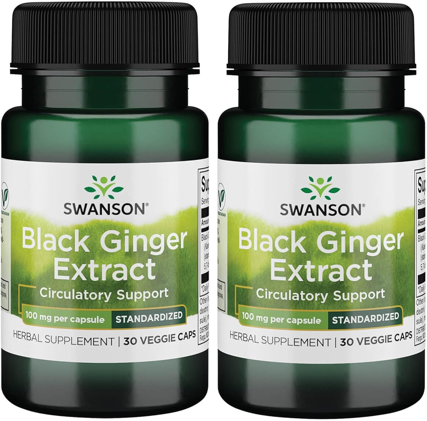 Swanson Black Ginger Extract - Promotes General Blood Circulation and ...