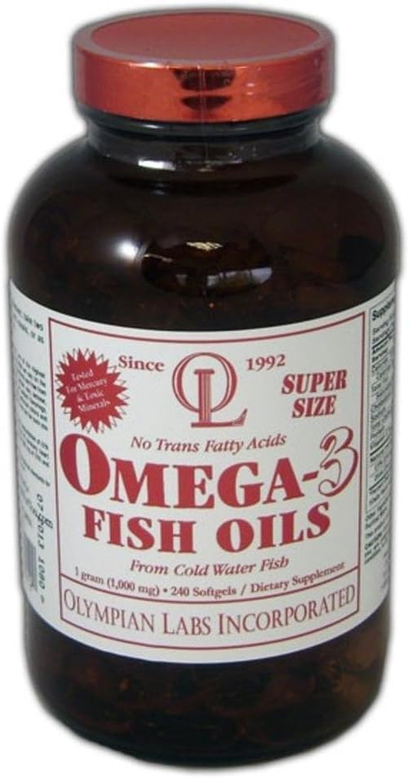 Olympian Labs Enteric Coated Omega-3 Fish Oils 120 Softgels – SuppsWorld