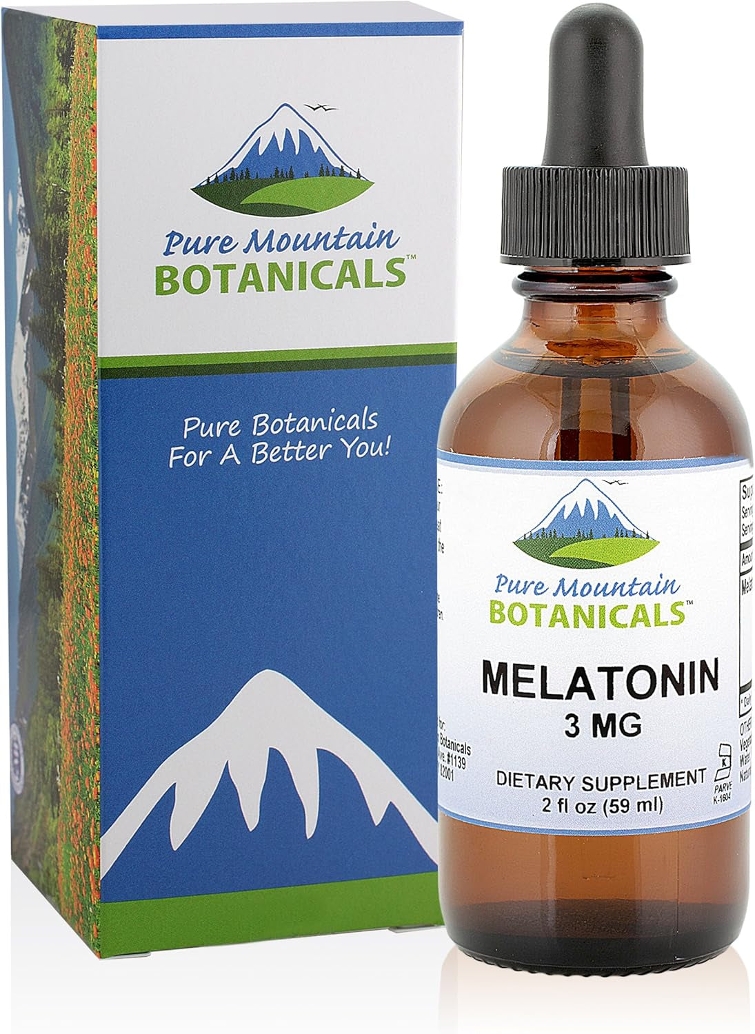 Liquid Melatonin 3Mg - Natural Berry Flavored Kosher Melatonin Drops i ...