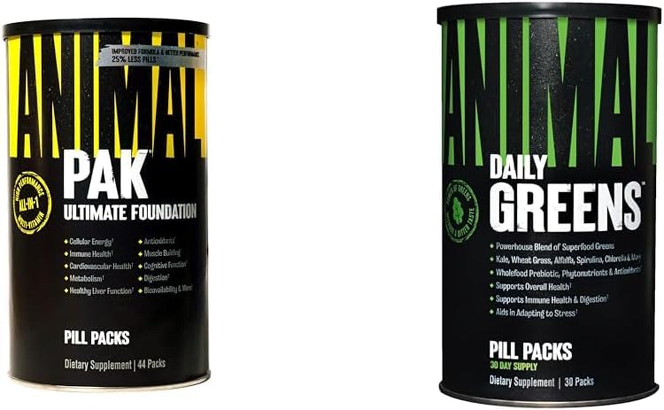 Animal Pak - Convenient All-In-One Vitamin & Supplement Pack - Zinc ...